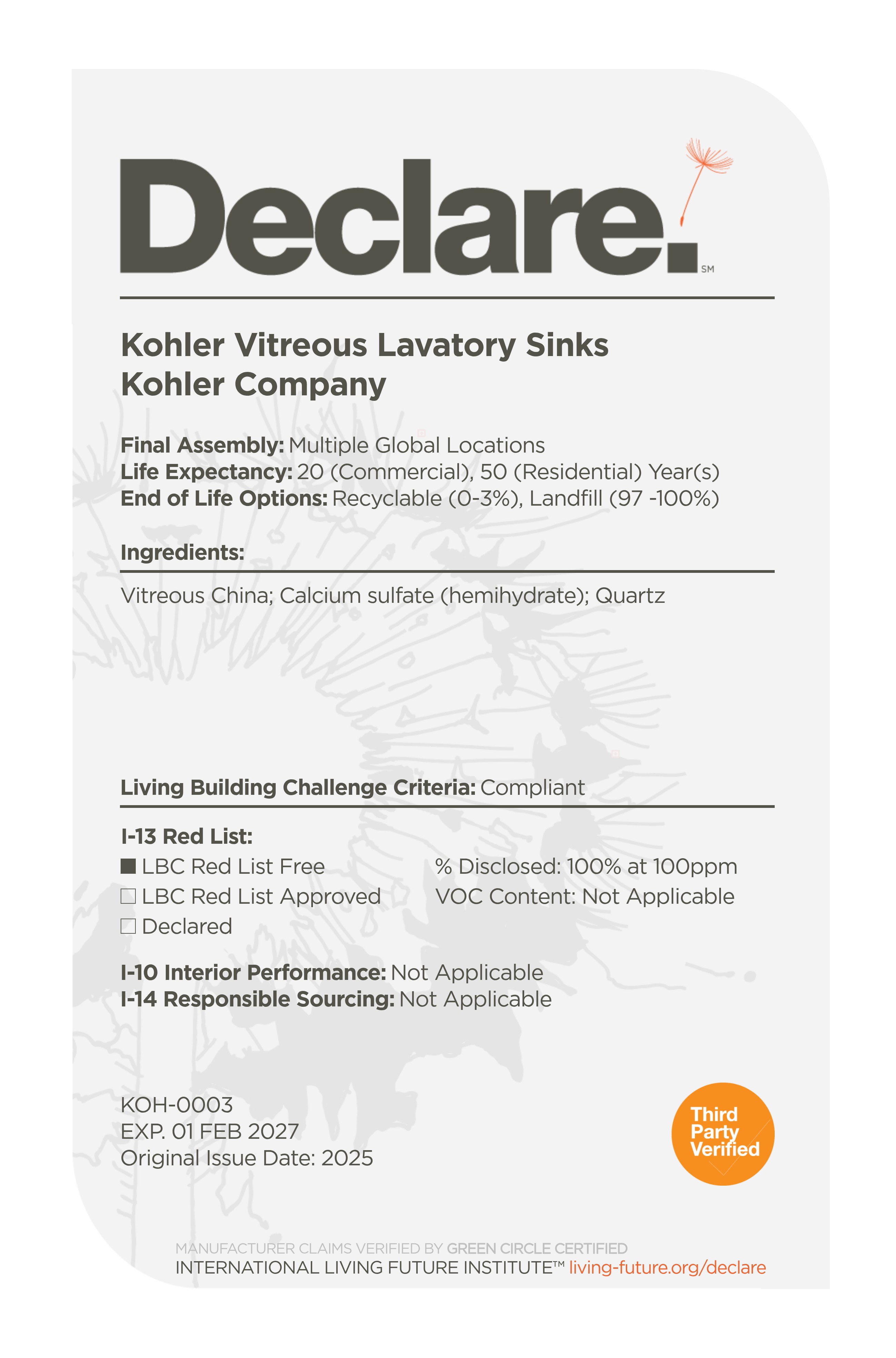 Declare - International Living Future Institute