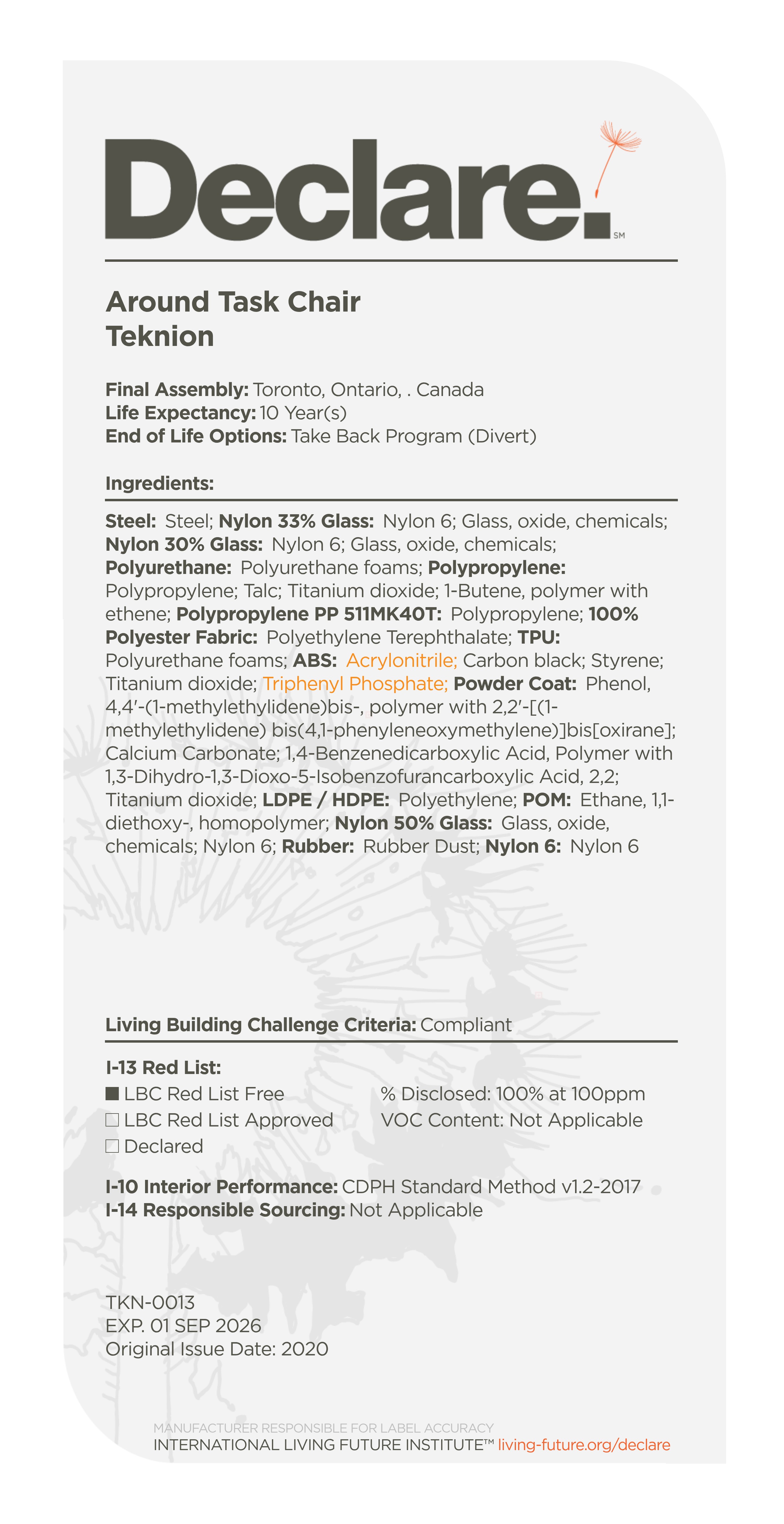Declare - International Living Future Institute