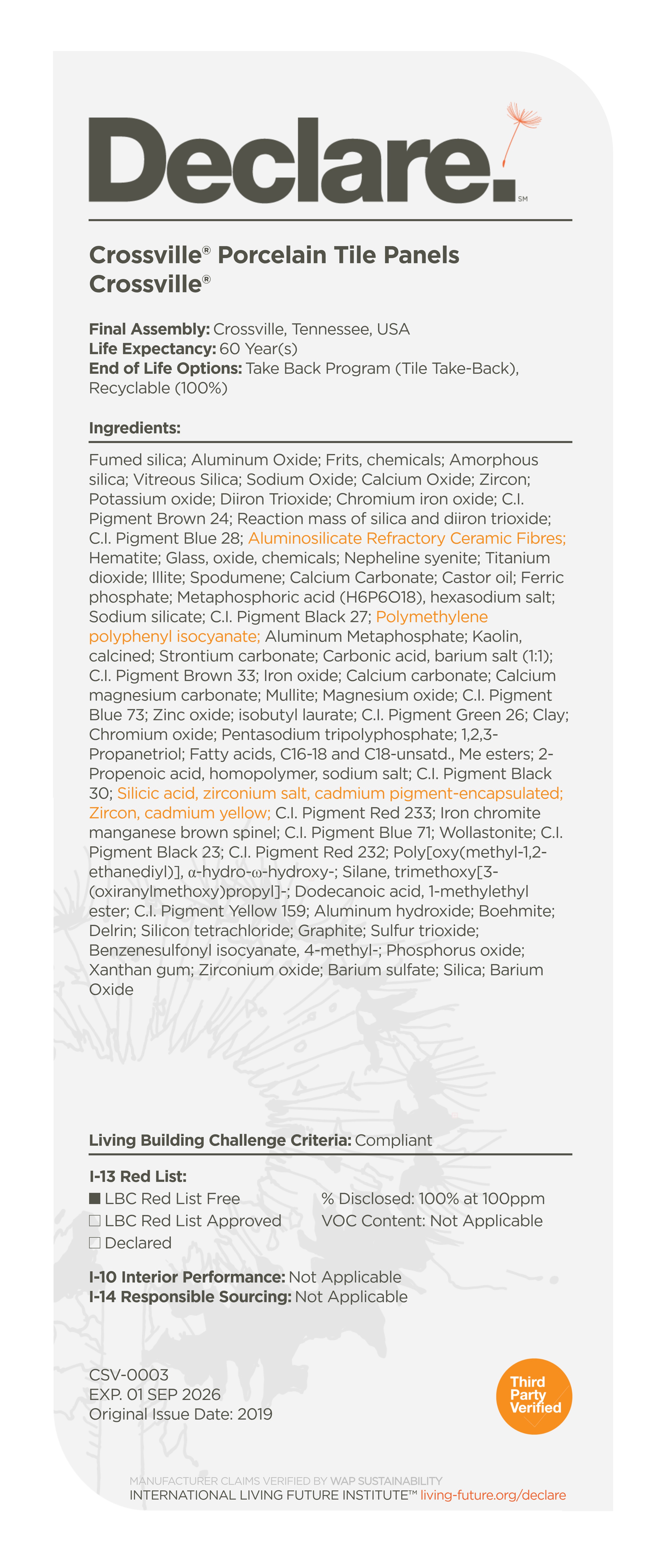 Declare - International Living Future Institute