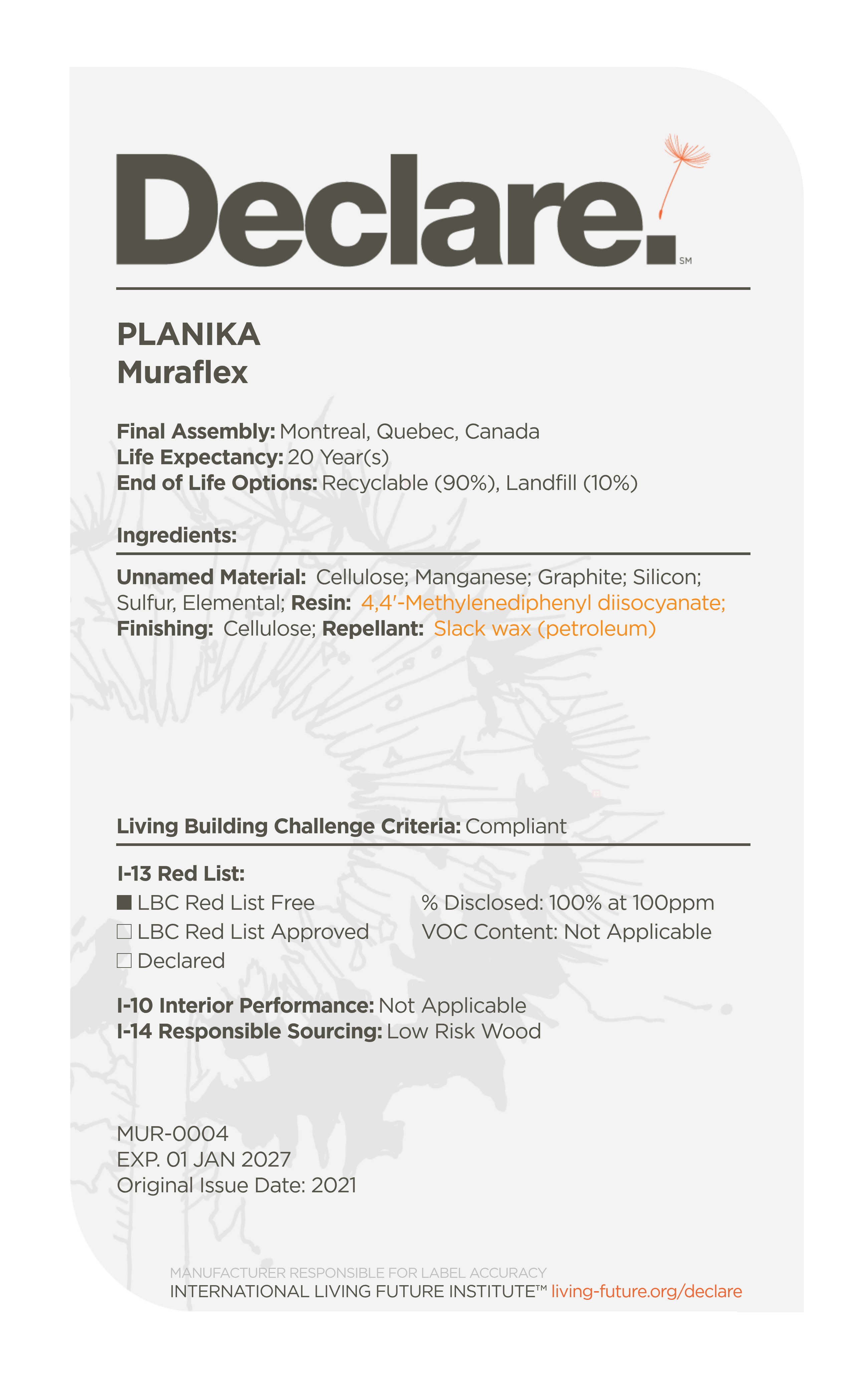 Declare - International Living Future Institute