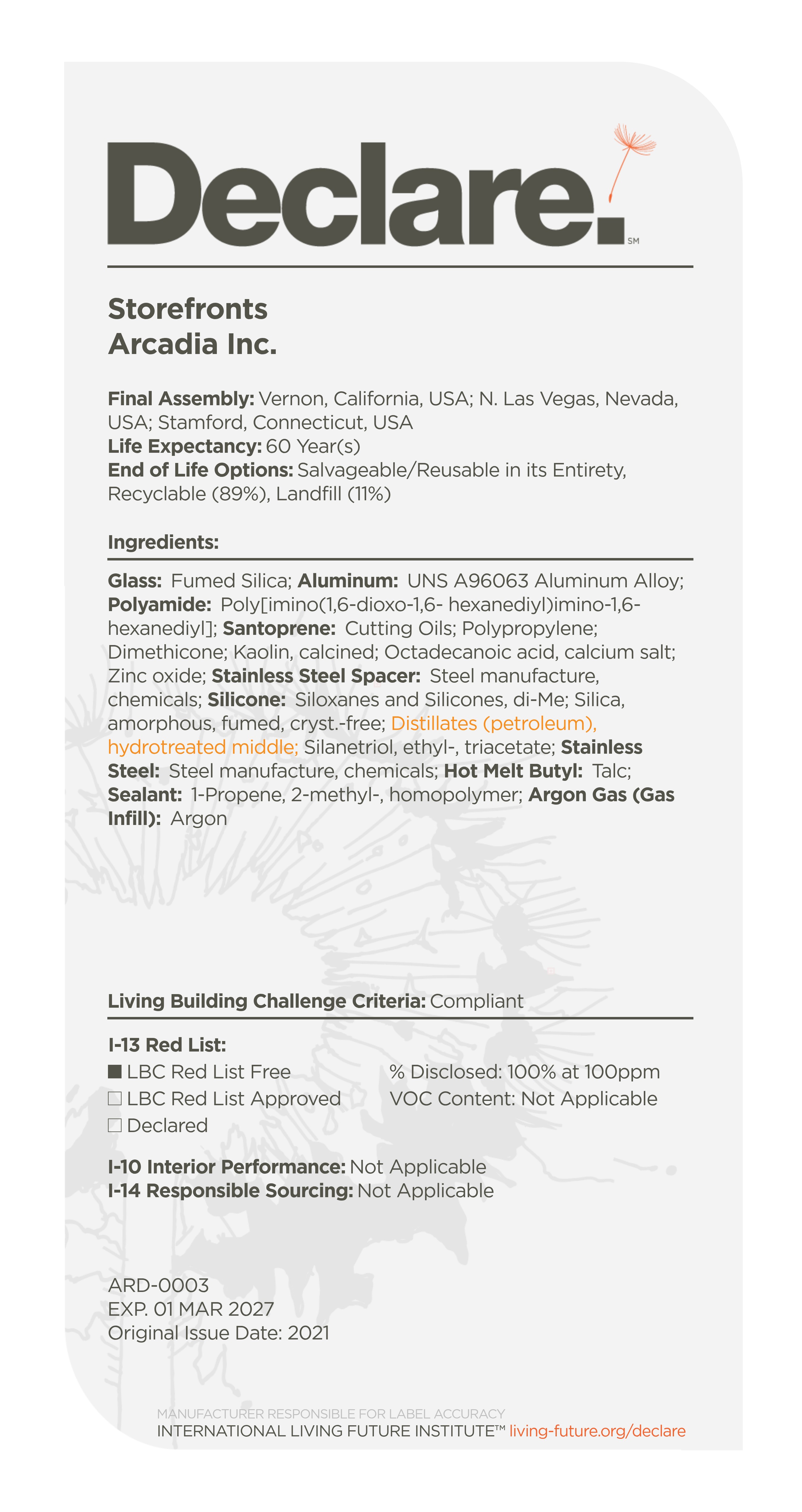 Declare - International Living Future Institute