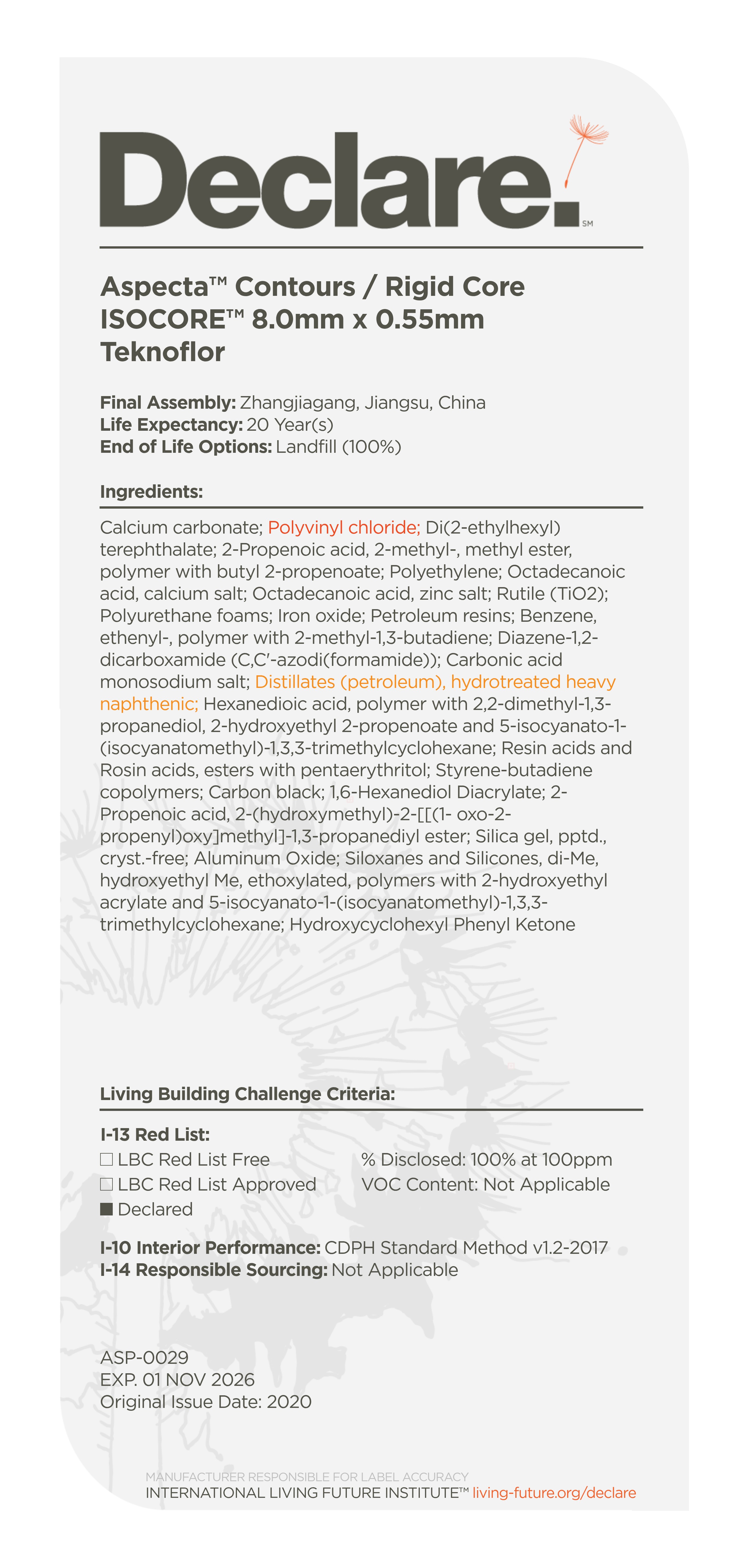 Declare - International Living Future Institute