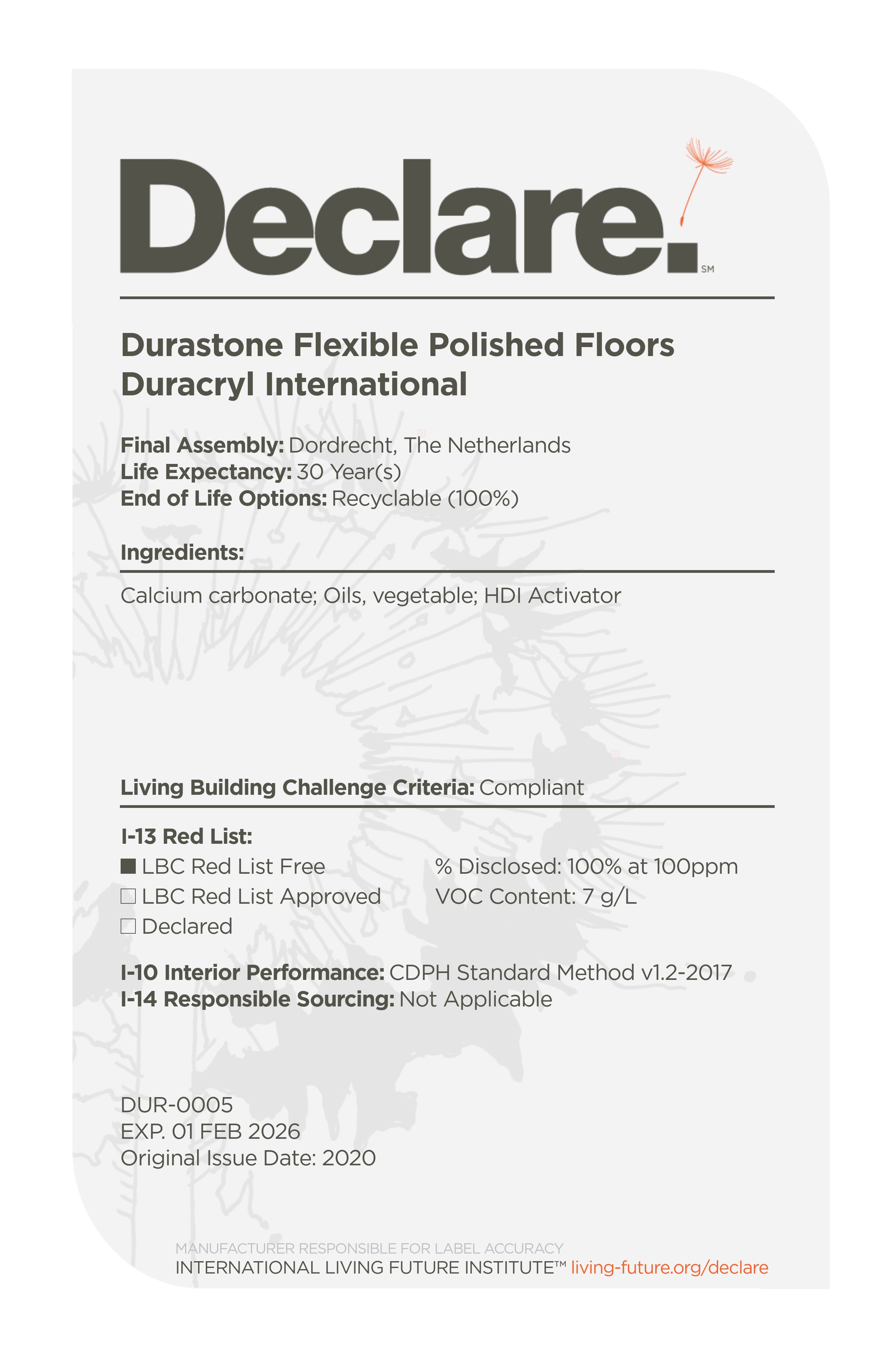 Declare - International Living Future Institute