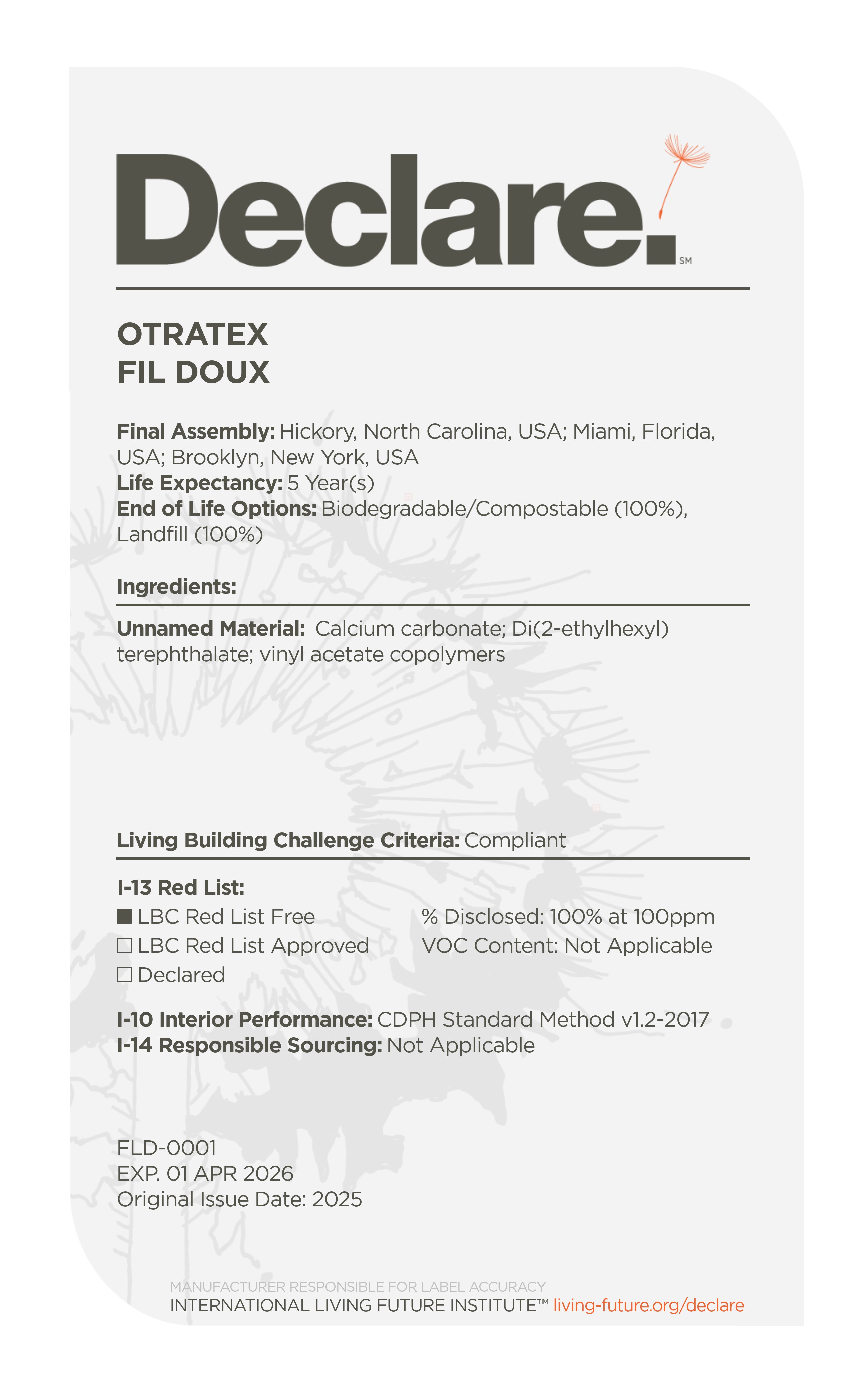 Declare - International Living Future Institute
