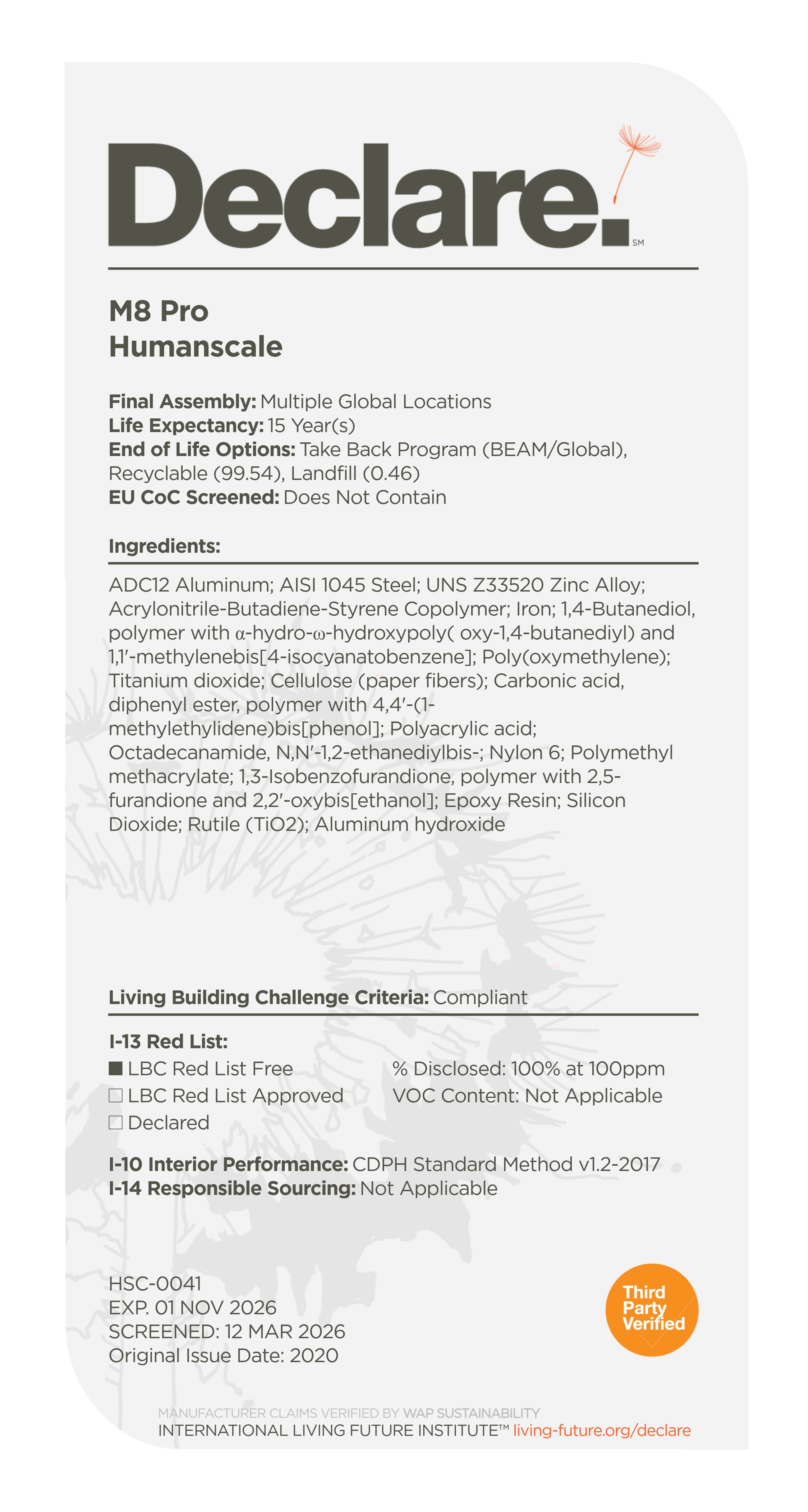 Declare - International Living Future Institute